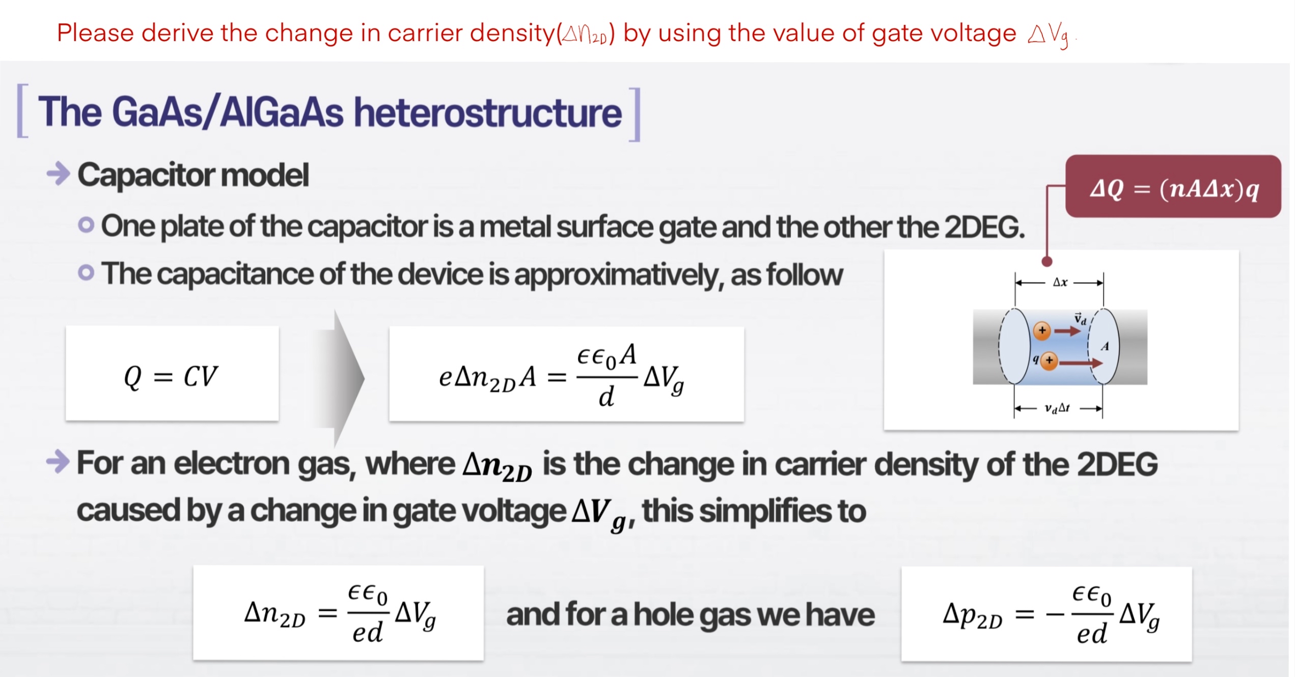 Solved [Solid State Physics] ﻿Please derive the change in | Chegg.com