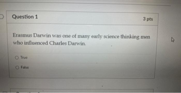 Erasmus Darwin was one of many early science thinking | Chegg.com