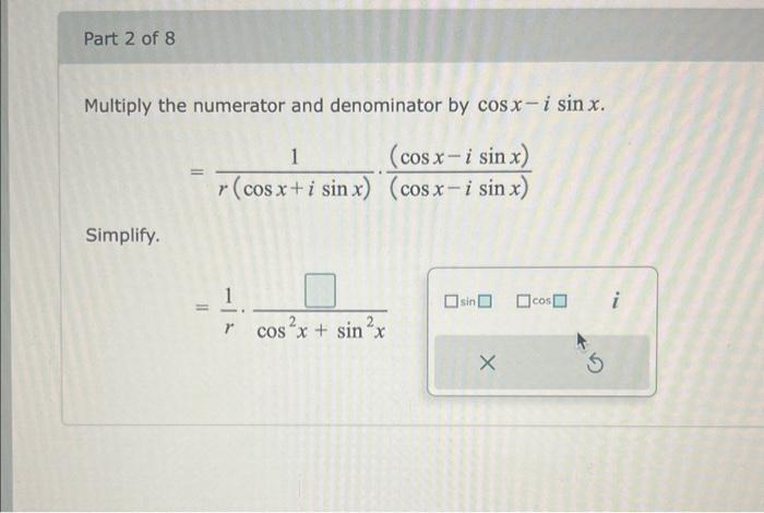 Solved Let z=r(cosx+isinx). (a) Prove that | Chegg.com