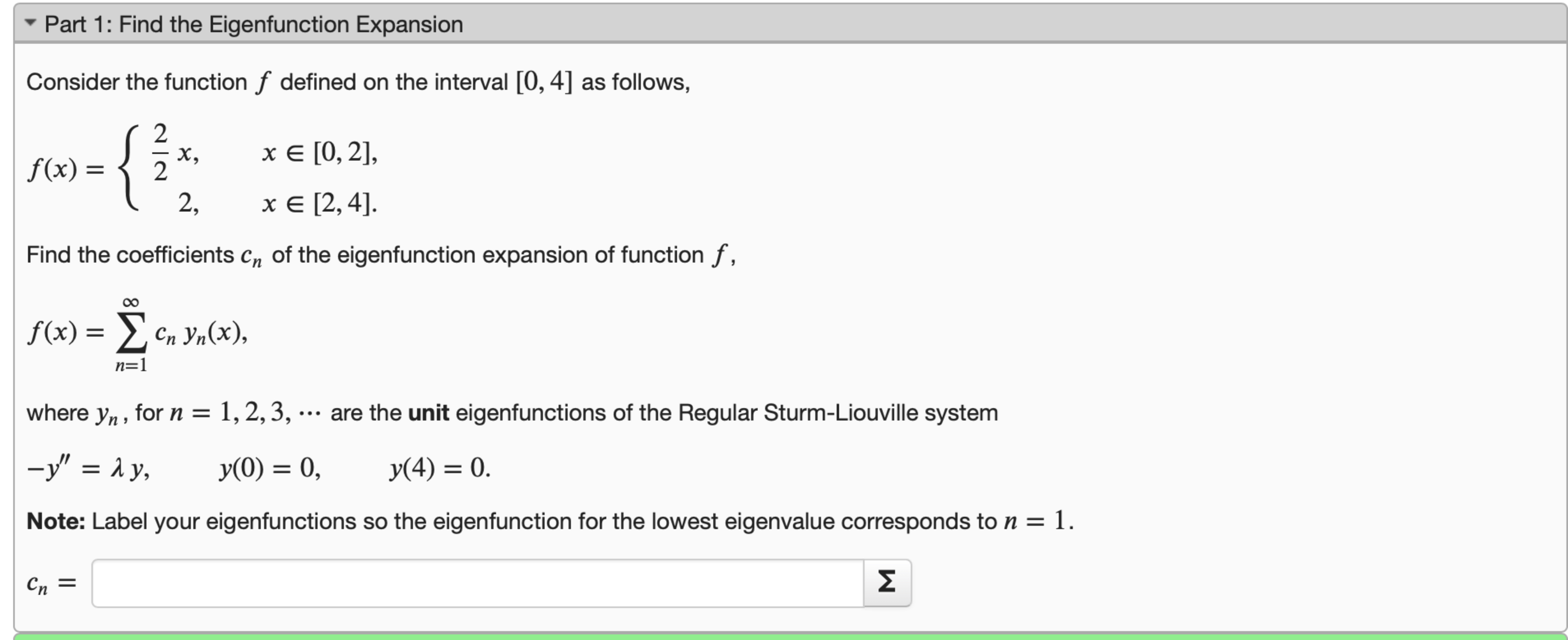 Solved Consider the function f ﻿defined on the interval 0,4 | Chegg.com