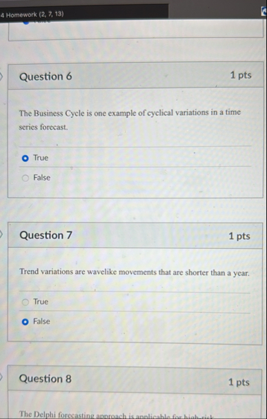Solved 4 ﻿Homework (2, 7, 13)Question 61 ﻿ptsThe Business | Chegg.com