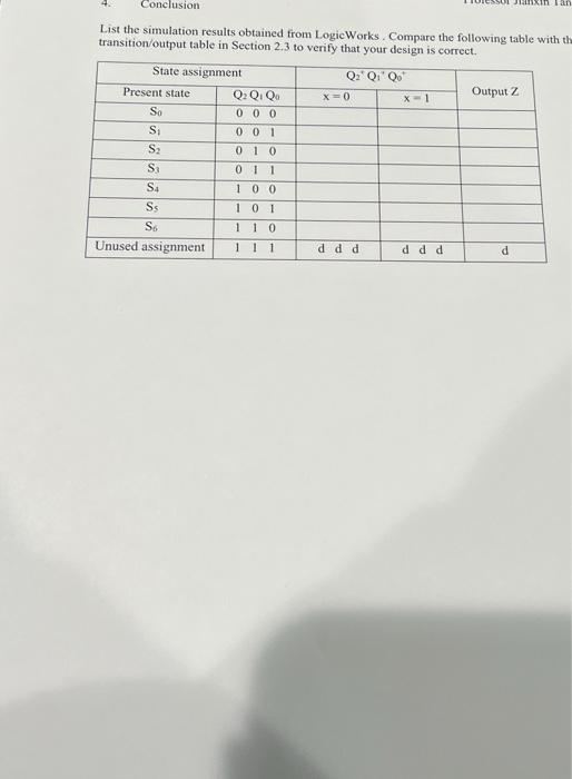 Solved Assignment 3 Design of a Bit Sequence Detector 1 | Chegg.com