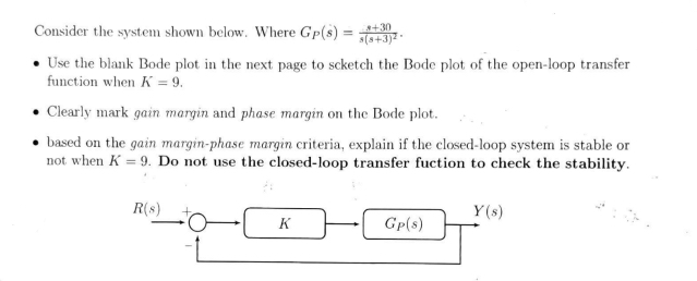 Solved Consider the system shown below. Where | Chegg.com