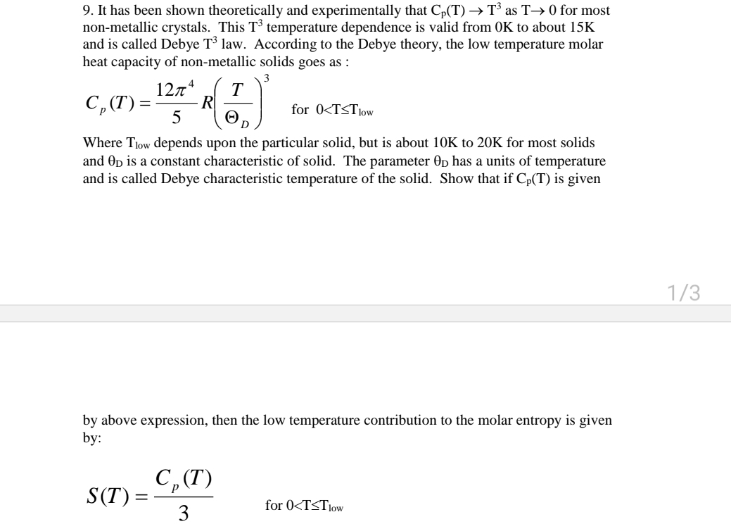 Solved It has been shown theoretically and experimentally | Chegg.com