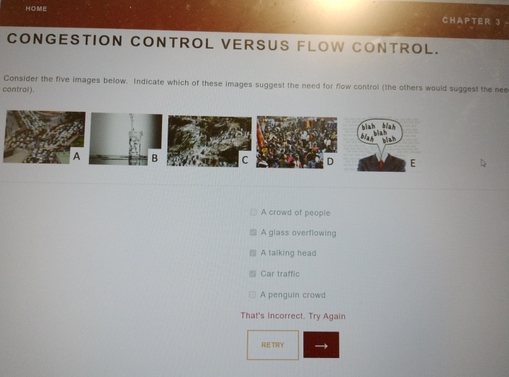 Solved CONGESTION CONTROL VERSUS FLOW CONTROL.Consider the | Chegg.com