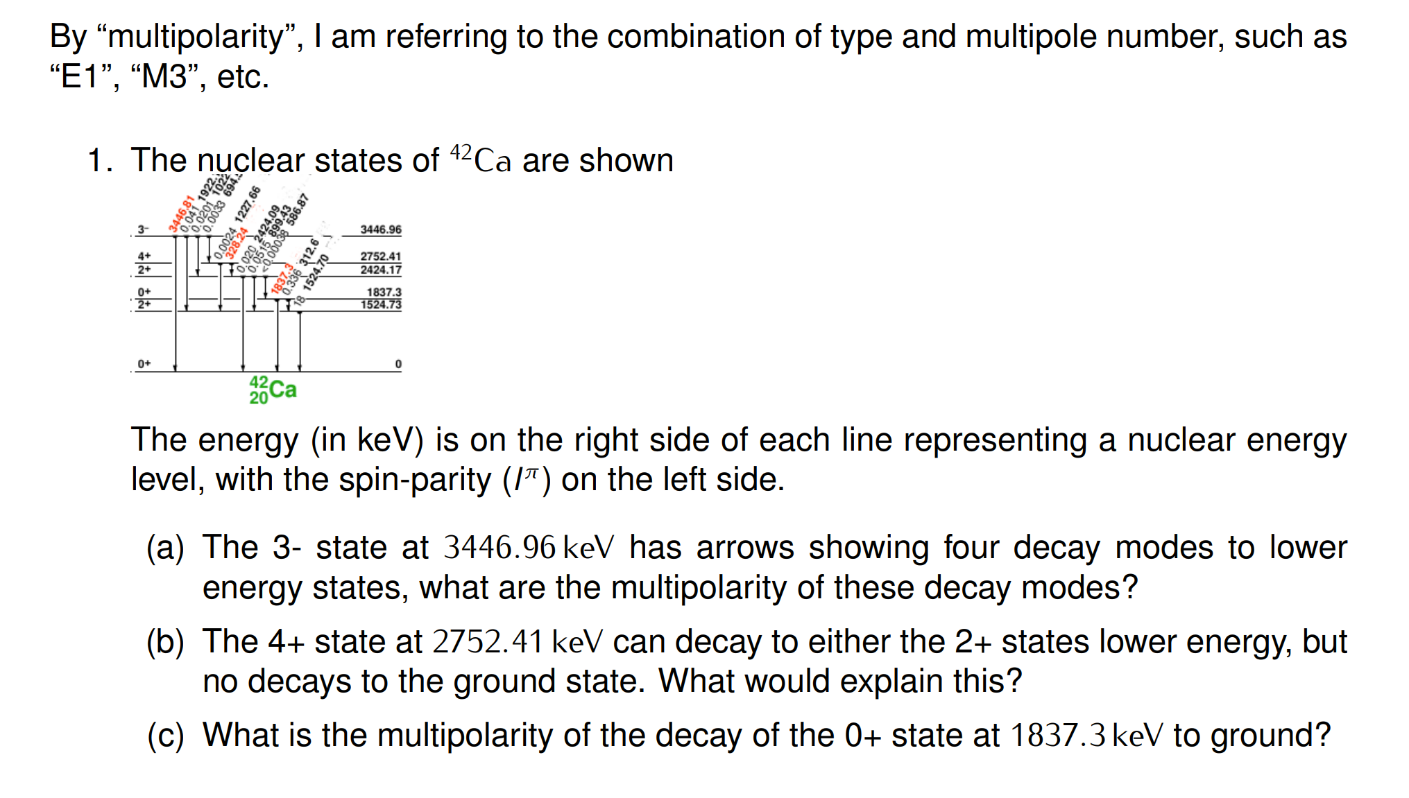 Solved By "multipolarity", I am referring to the combination | Chegg.com