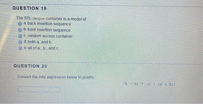 Solved Question 9 A Stack Is Used To Reorder An Array Of 