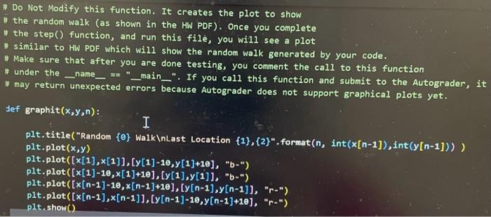 Solved A random walk is a stochastic process. A stochastic | Chegg.com