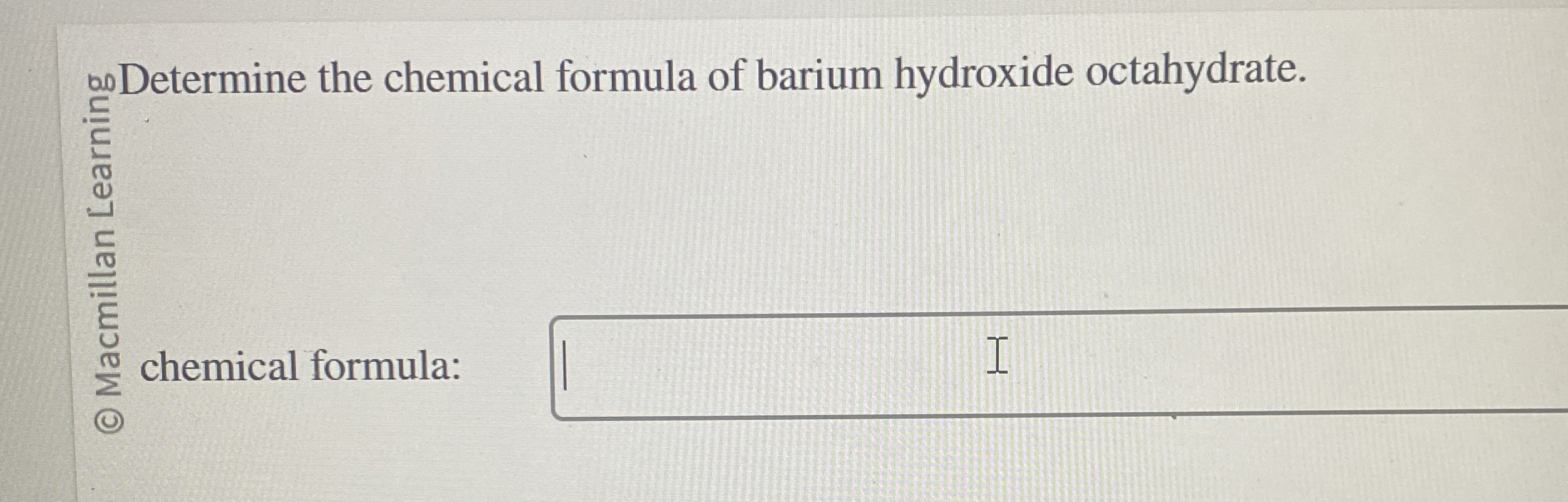 Solved ?n ﻿Determine the chemical formula of barium | Chegg.com