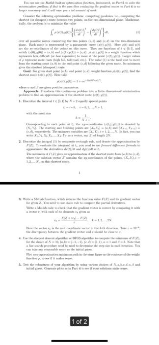 Solved advanced math and comp sci using MatLabplease show | Chegg.com