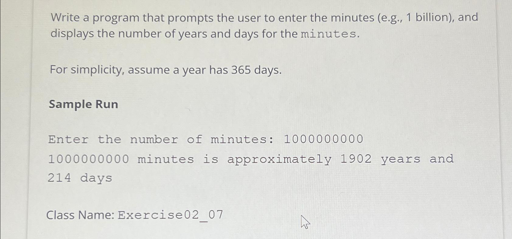 Solved Write a program that prompts the user to enter the | Chegg.com