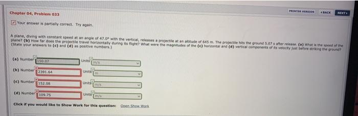 Solved PRINTER VERSION BACK NEXT Chapter 04. Problem 033 | Chegg.com