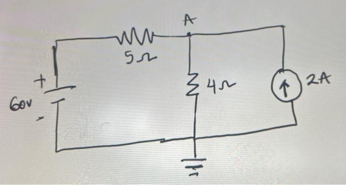 Solved Use superposition theorem to find potential at point | Chegg.com