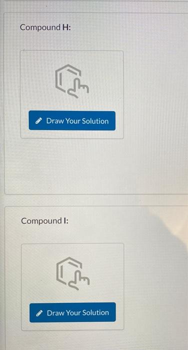 Solved Propose structures for compounds G-I: 60−65∘C cono | Chegg.com