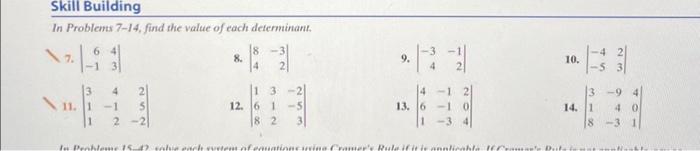 Solved NEED HELP WITH NUMBER 7 ONLY. Skill Building In | Chegg.com