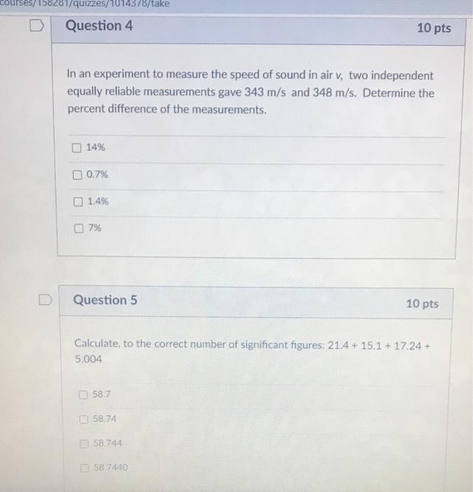 Solved 156281/quizzes/1014378/take Question 4 10 pts In an | Chegg.com