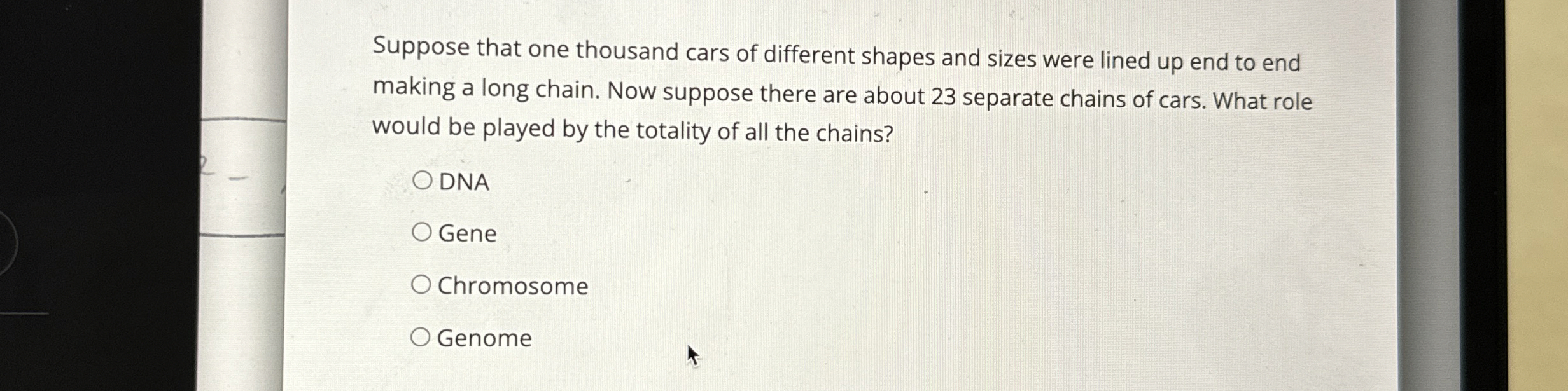 Solved Suppose that one thousand cars of different shapes | Chegg.com