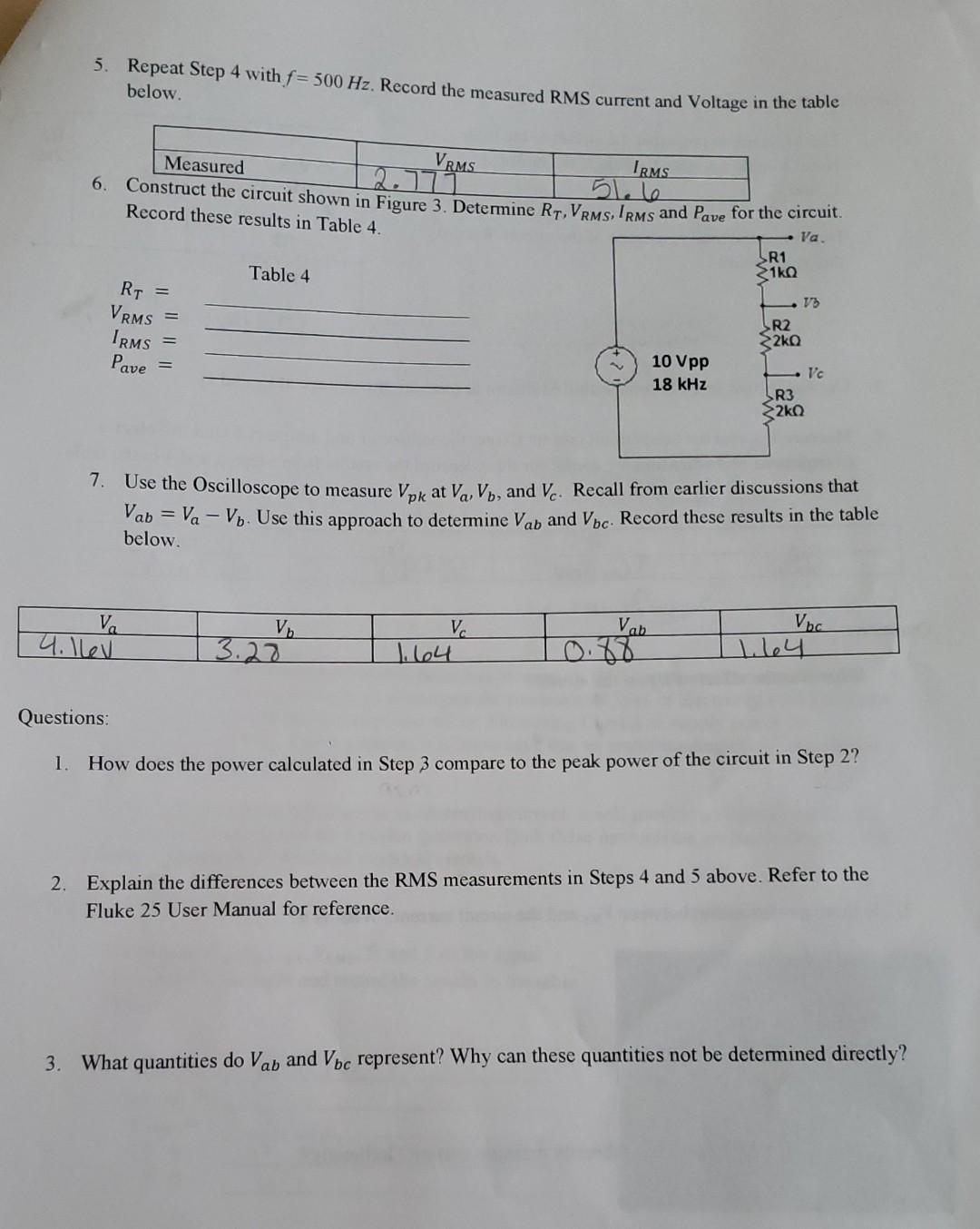 Solved 2. Construct the circuit shown in the circuit diagram | Chegg.com