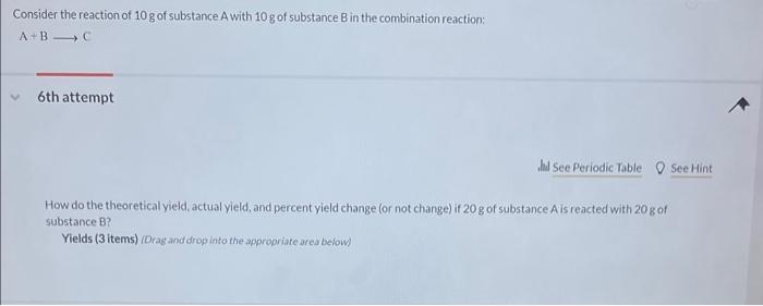 [Solved]: Consider the reaction of ( 10 mathrm{~g} ) of