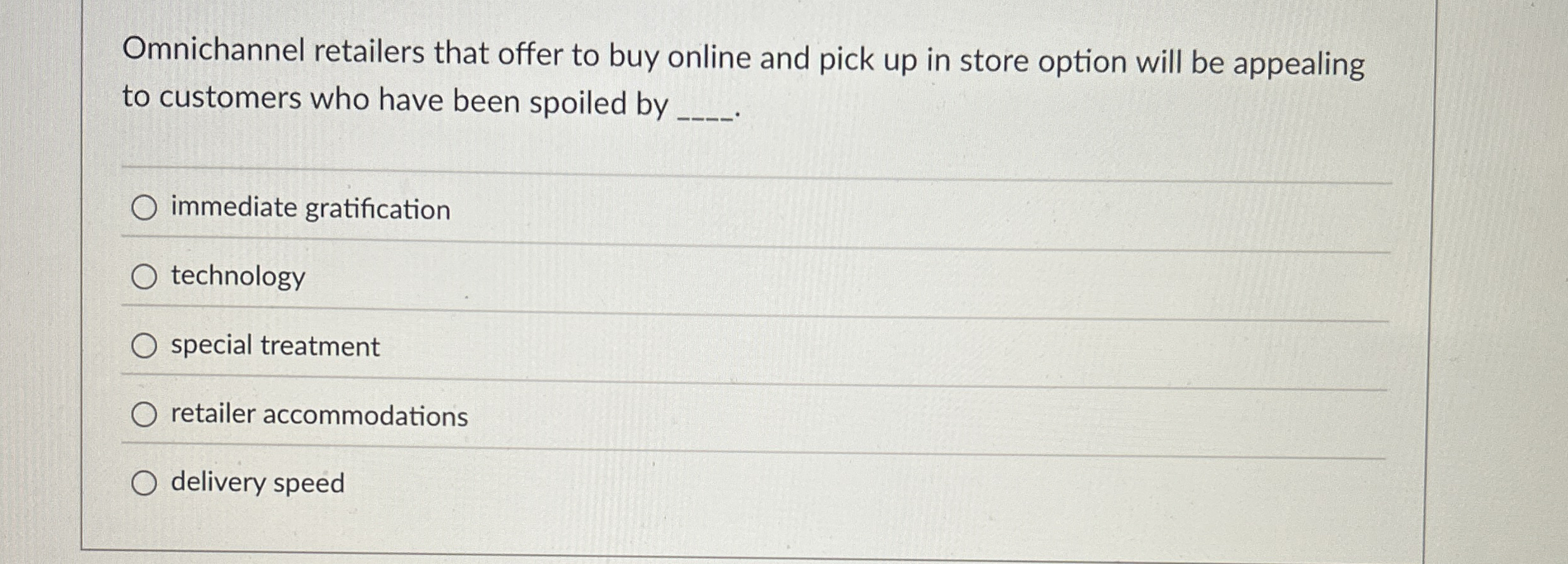 Solved Omnichannel retailers that offer to buy online and | Chegg.com