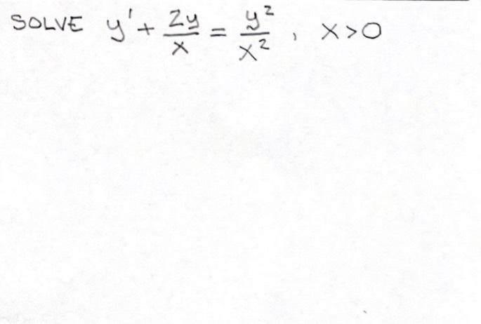 Solved y′+x2y=x2y2 | Chegg.com