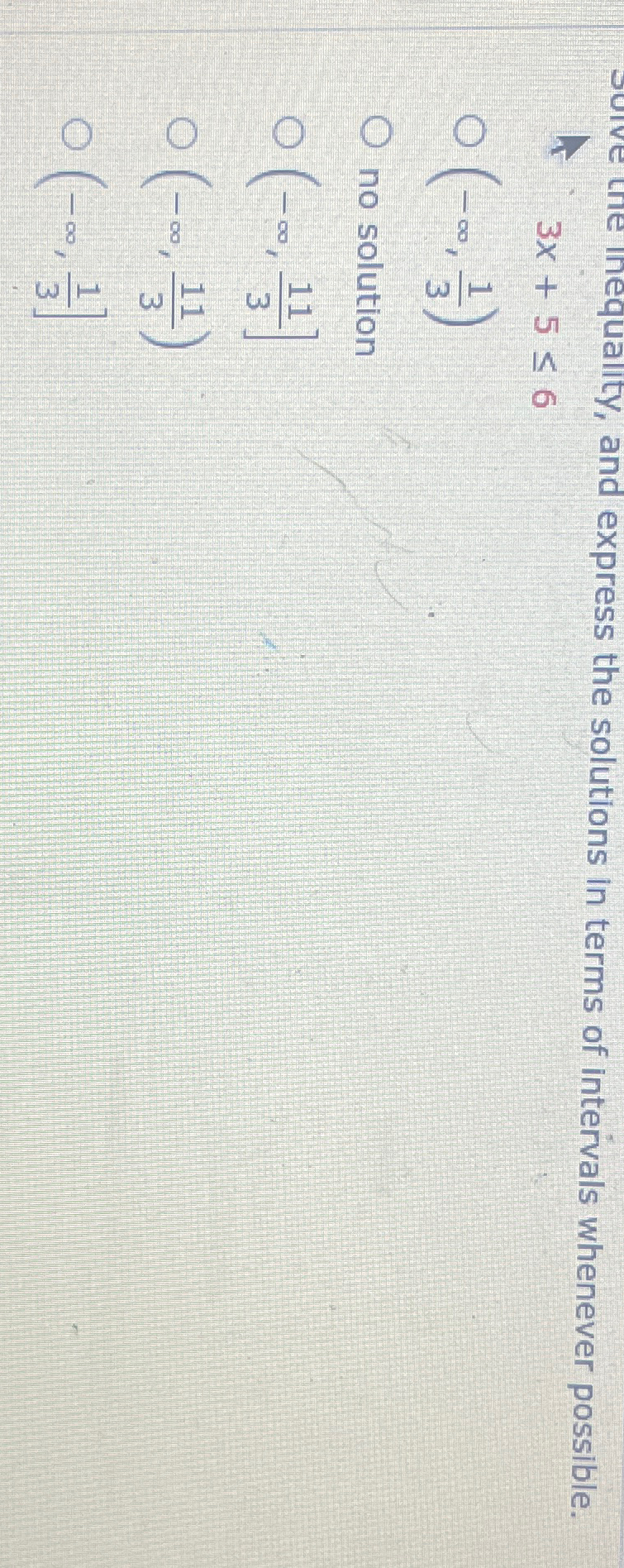 Solved express the solutions in terms of intervals whenever | Chegg.com