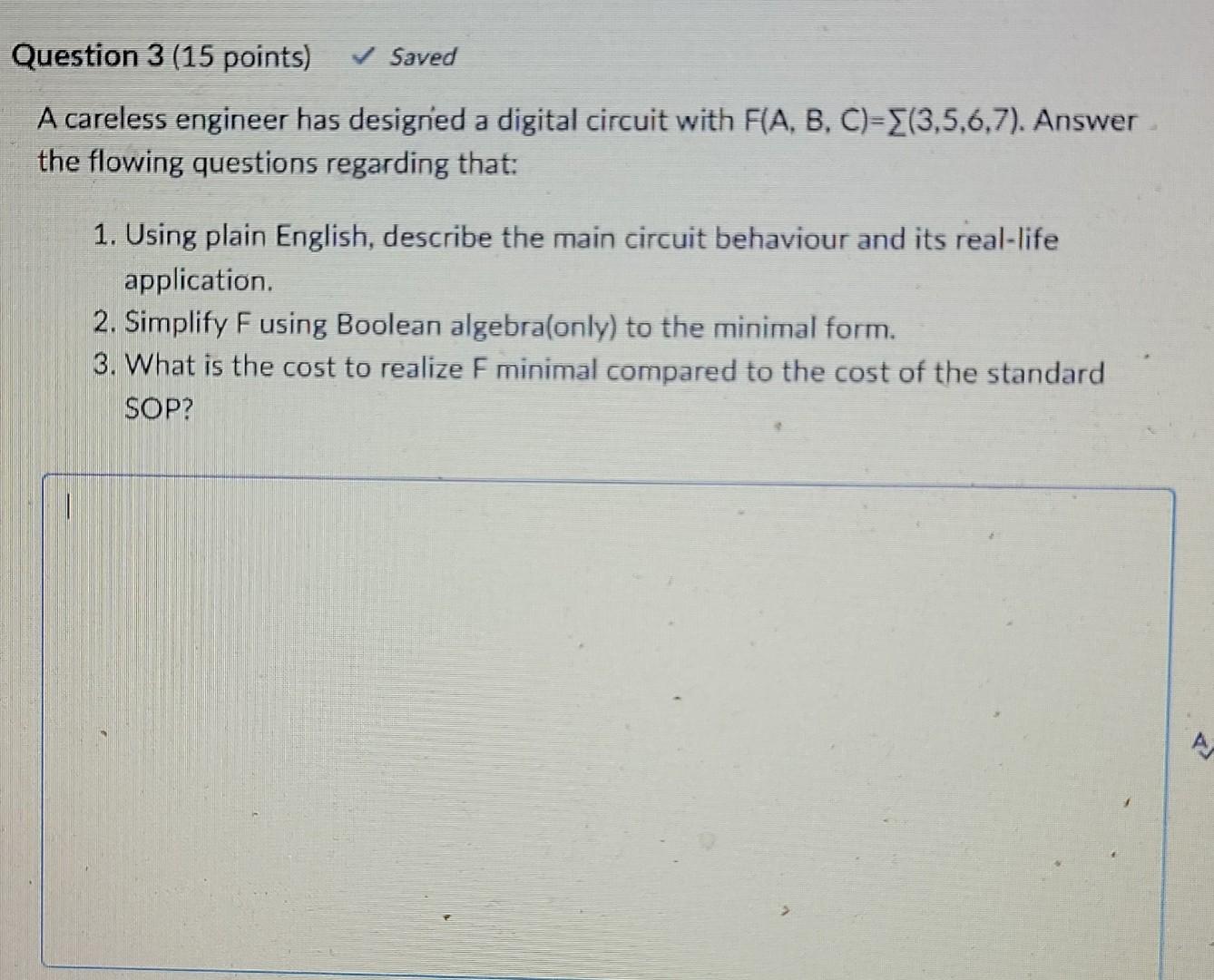 Solved Question 3 (15 points) Saved A careless engineer | Chegg.com Solved Question 3 (15 points) Saved A careless engineer | Chegg.com