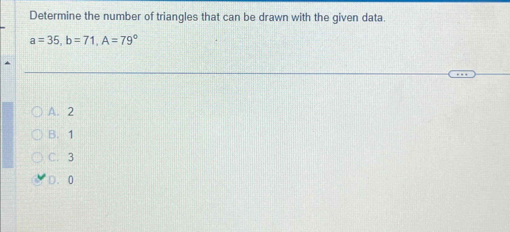 Solved Determine the number of triangles that can be drawn | Chegg.com