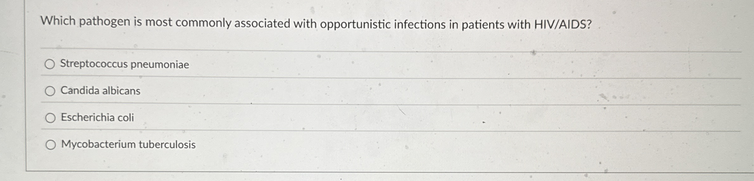 Solved Which pathogen is most commonly associated with | Chegg.com