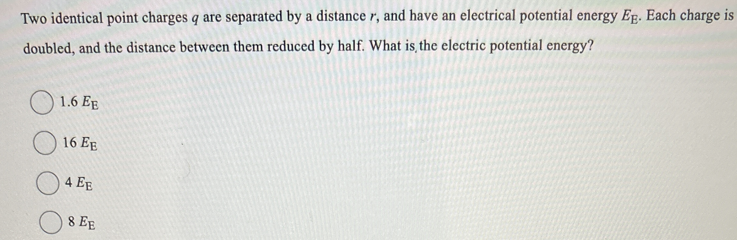 Two identical point charges q ﻿are separated by a | Chegg.com