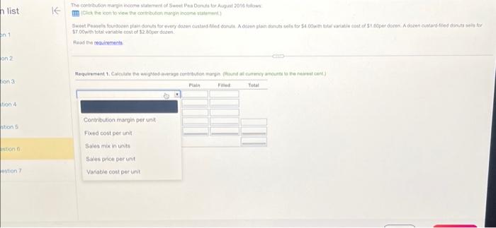 Solved Requirements 1. Calculate the weighted-average | Chegg.com