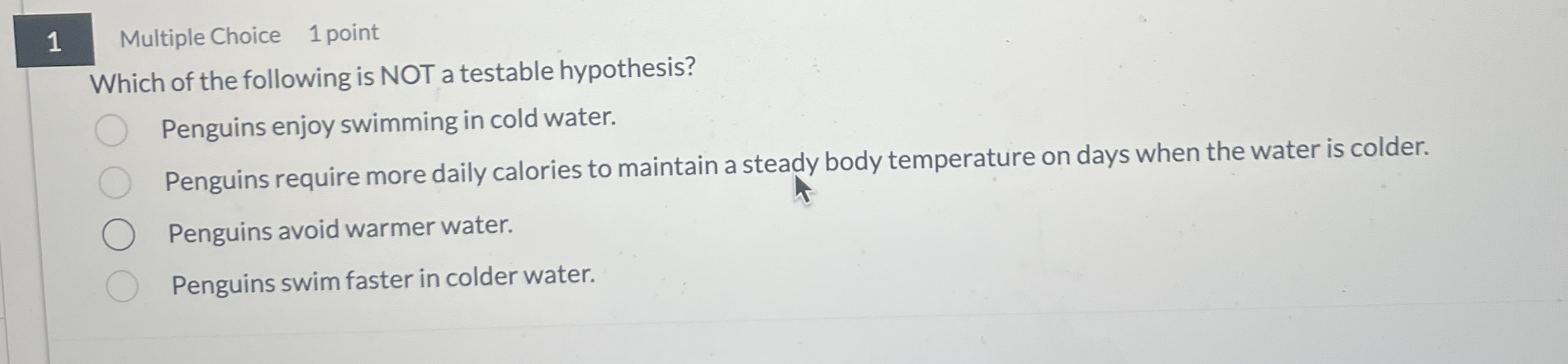 High Quality SOLUTION 1Multiple Choice1 ﻿pointWhich of the following is NOT | Chegg.com