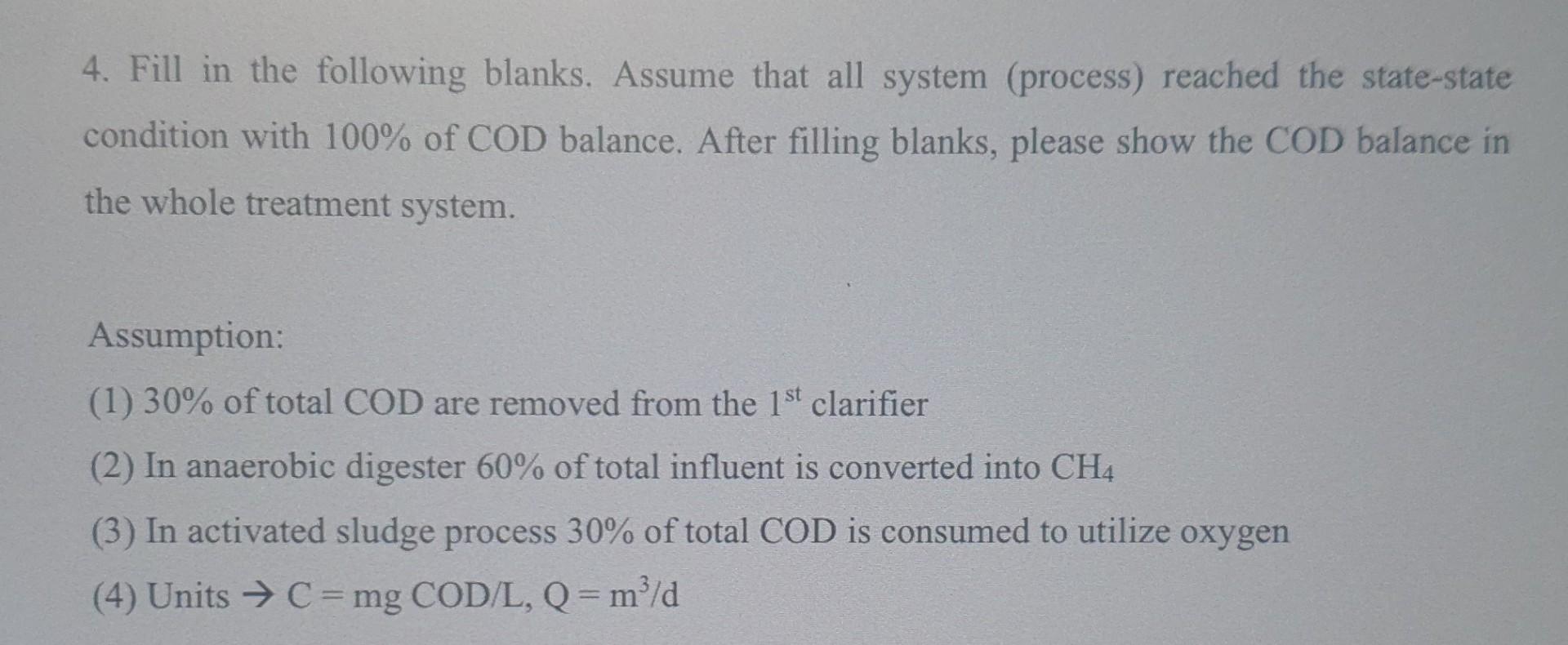Solved 4. Fill in the following blanks. Assume that all | Chegg.com