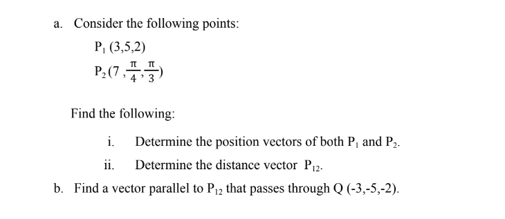 Solved a. ﻿Consider the following | Chegg.com
