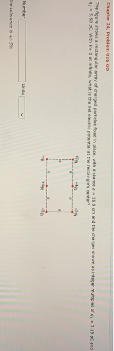 Solved Chapter 24, Problem 016 GO The figure shows a | Chegg.com