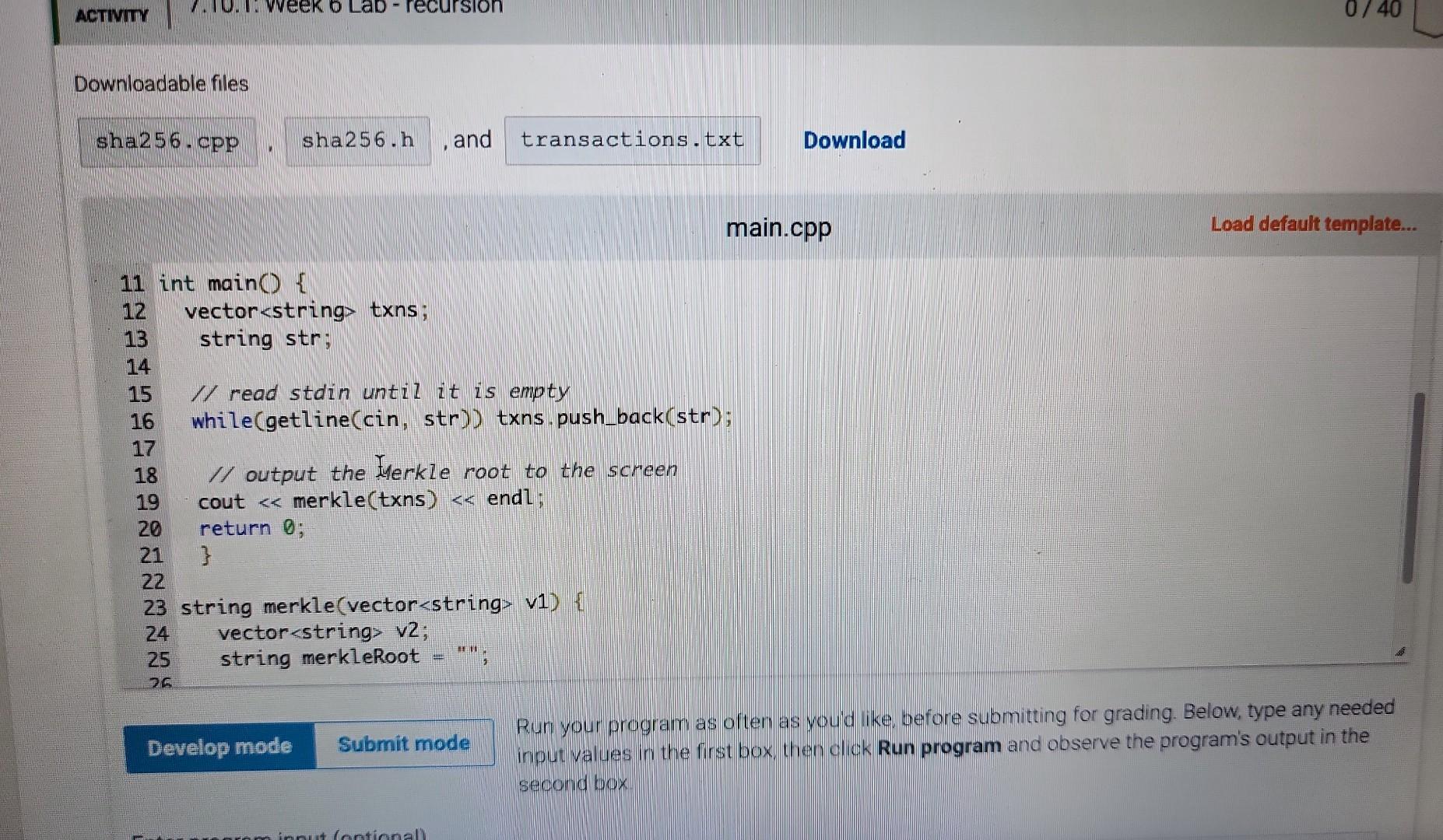 Solved I don't understand how the recursion works fully yet | Chegg.com