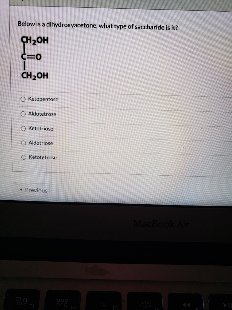 Solved Below is the structure of fructose, how many chiral | Chegg.com
