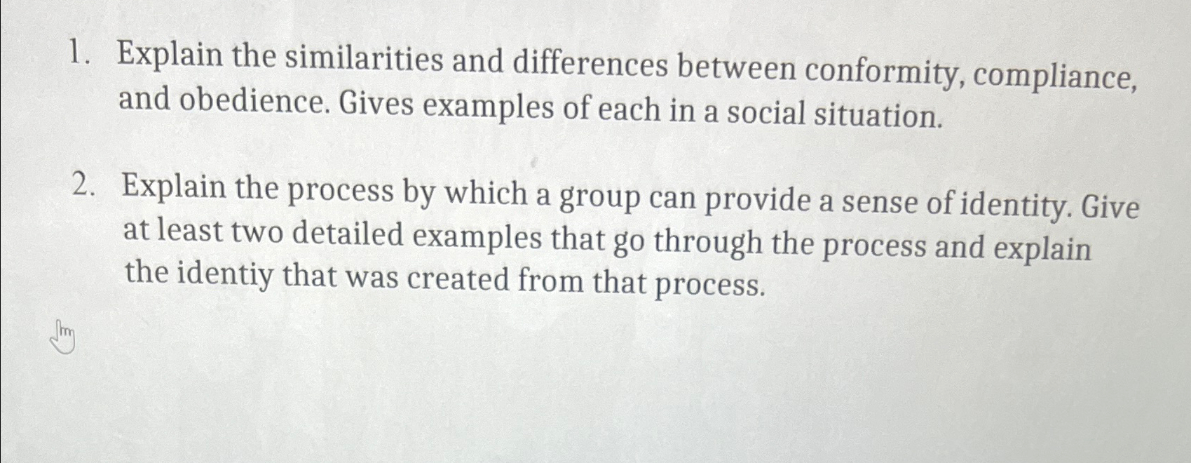 Solved Explain the similarities and differences between | Chegg.com