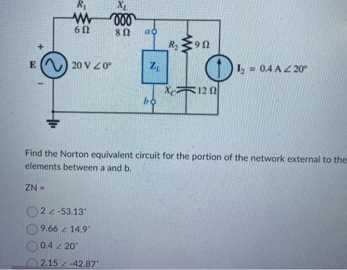 Solved Using superposition, find the voltage vc, due to the | Chegg.com