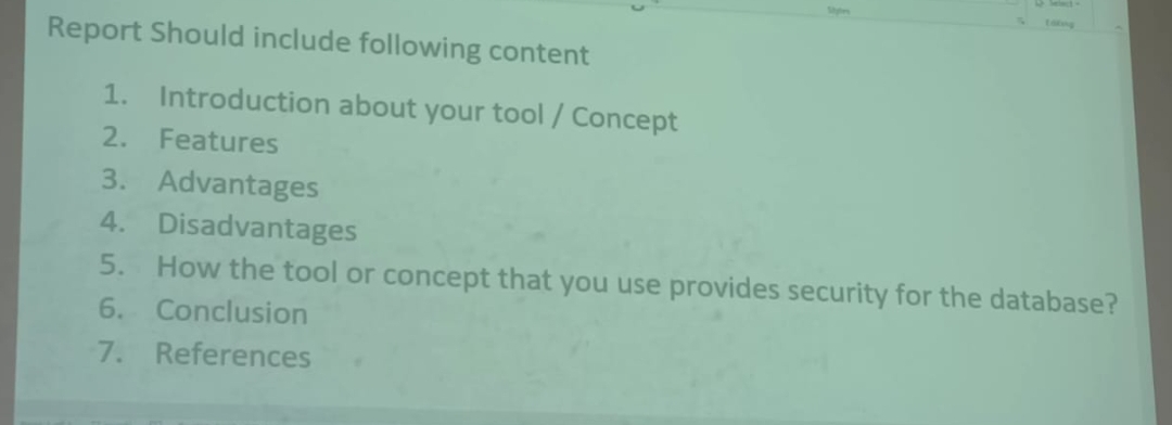 Solved Security policy implementation in Orcal With crate | Chegg.com
