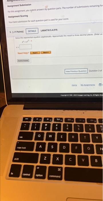 Solved Assigniment Submission. For this assinment you splbme | Chegg.com