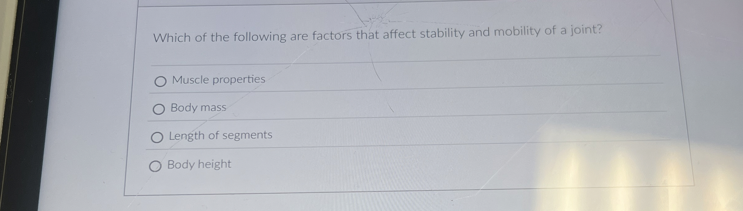 Solved Which of the following are factors that affect | Chegg.com
