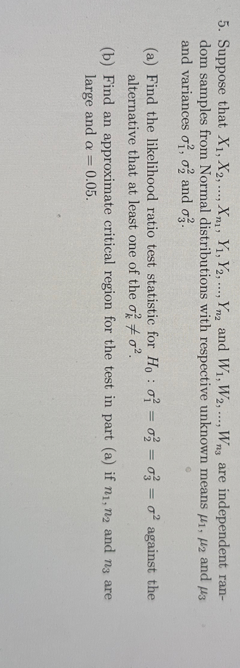 Solved Suppose that x1,x2,dots,xn1,Y1,Y2,dots,Yn2 ﻿and | Chegg.com