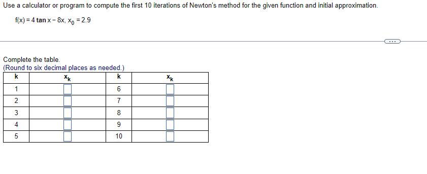 Solved Use a calculator or program to compute the first 10 | Chegg.com