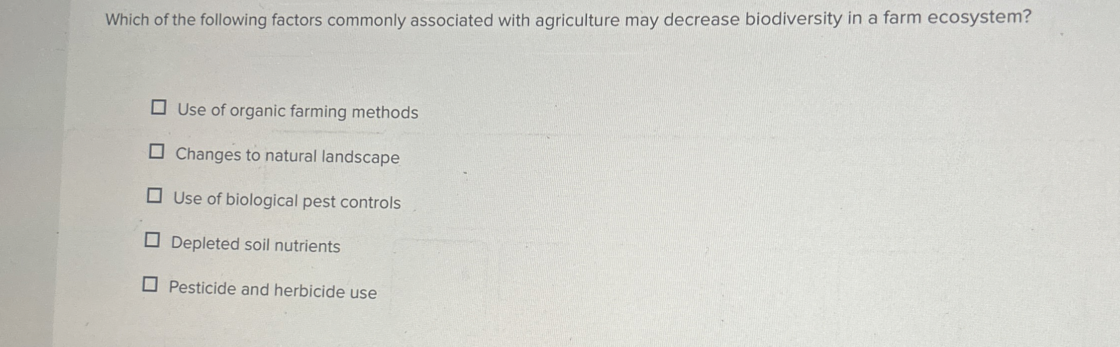 Solved Which of the following factors commonly associated | Chegg.com