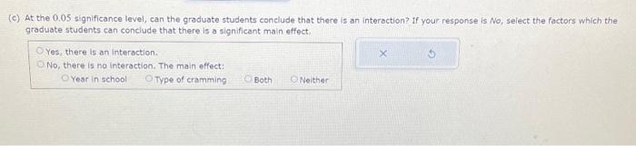 Solved What's the best way to cram for a test? Some graduste | Chegg.com