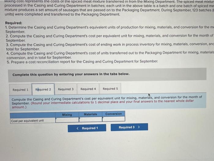 Solved Problem 5-13 (Algo) Comprehensive Problem; Second | Chegg.com