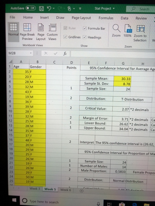 Solved Home Formulas Data Review View Help E TË Ruler | Chegg.com