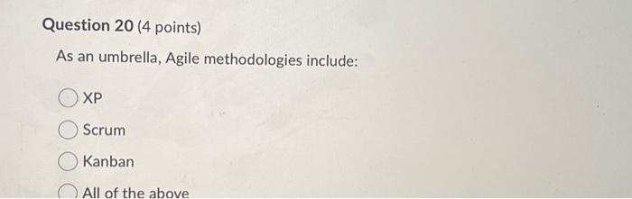 Solved The following are principles of the Agile Manifesto | Chegg.com