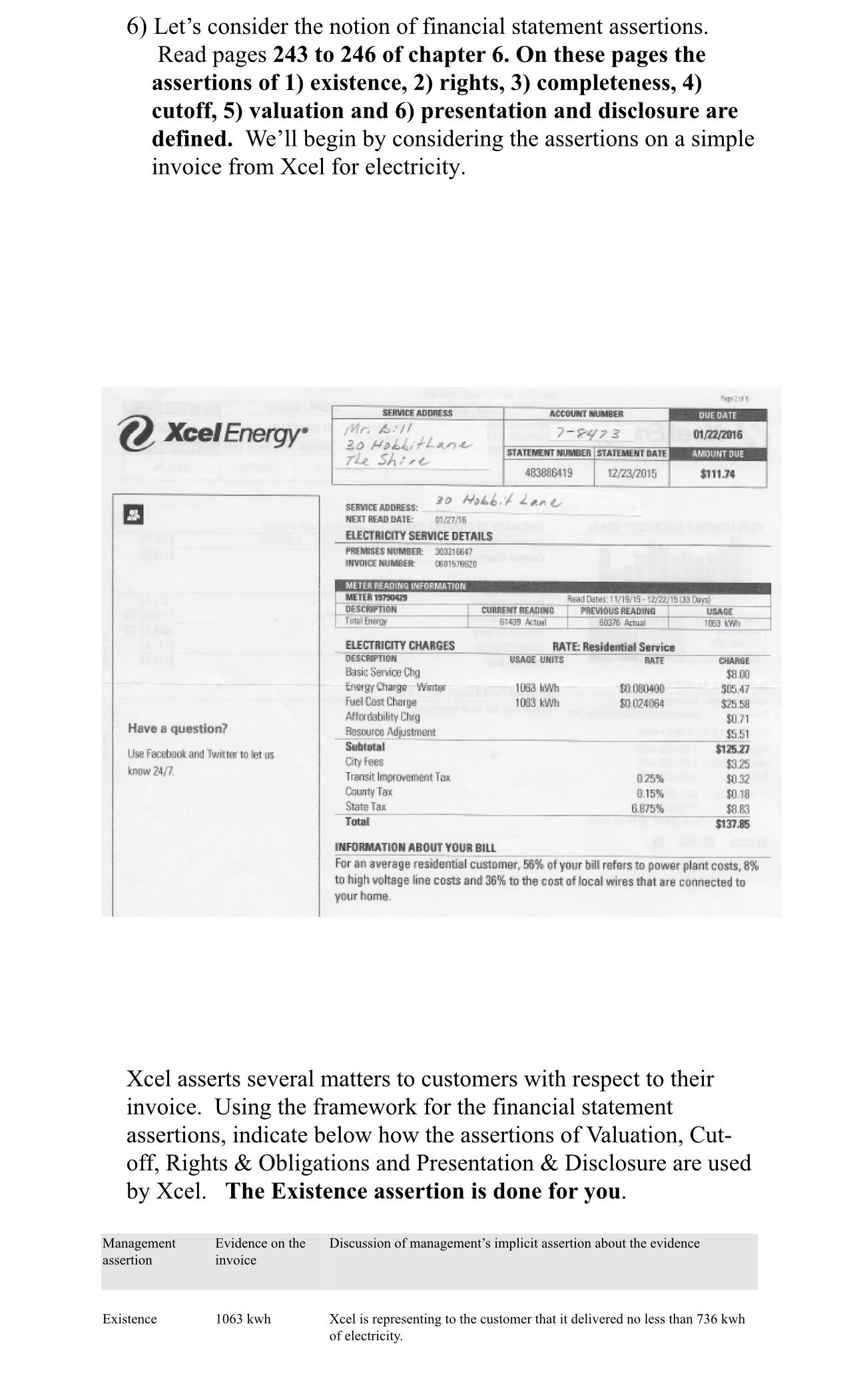 Solved Let's consider the notion of financial statement | Chegg.com
